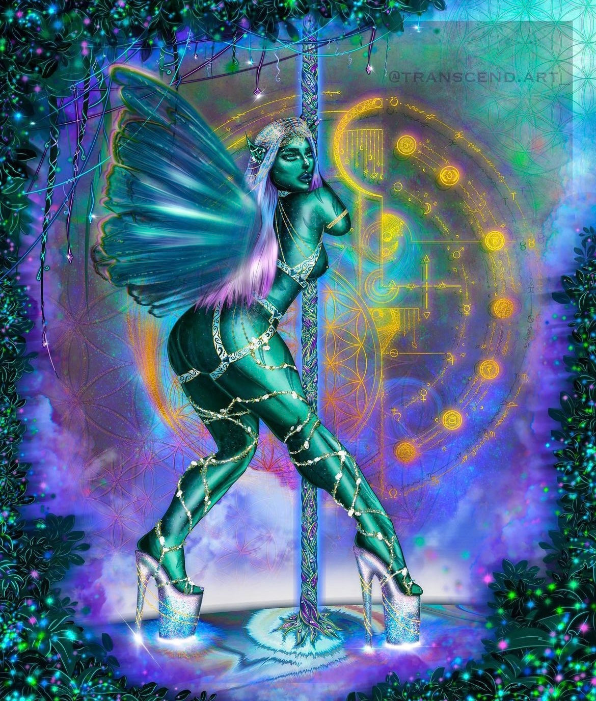 Transcend Art - Fine art prints, original paintings and lifestyle